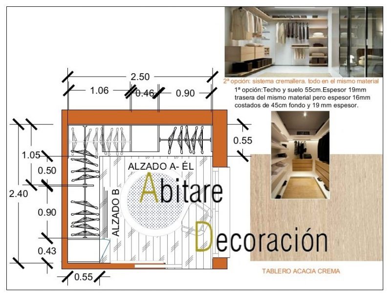 COMO DISEÑAR UN VESTIDOR | Online,Ideas,Medidas,Fotos